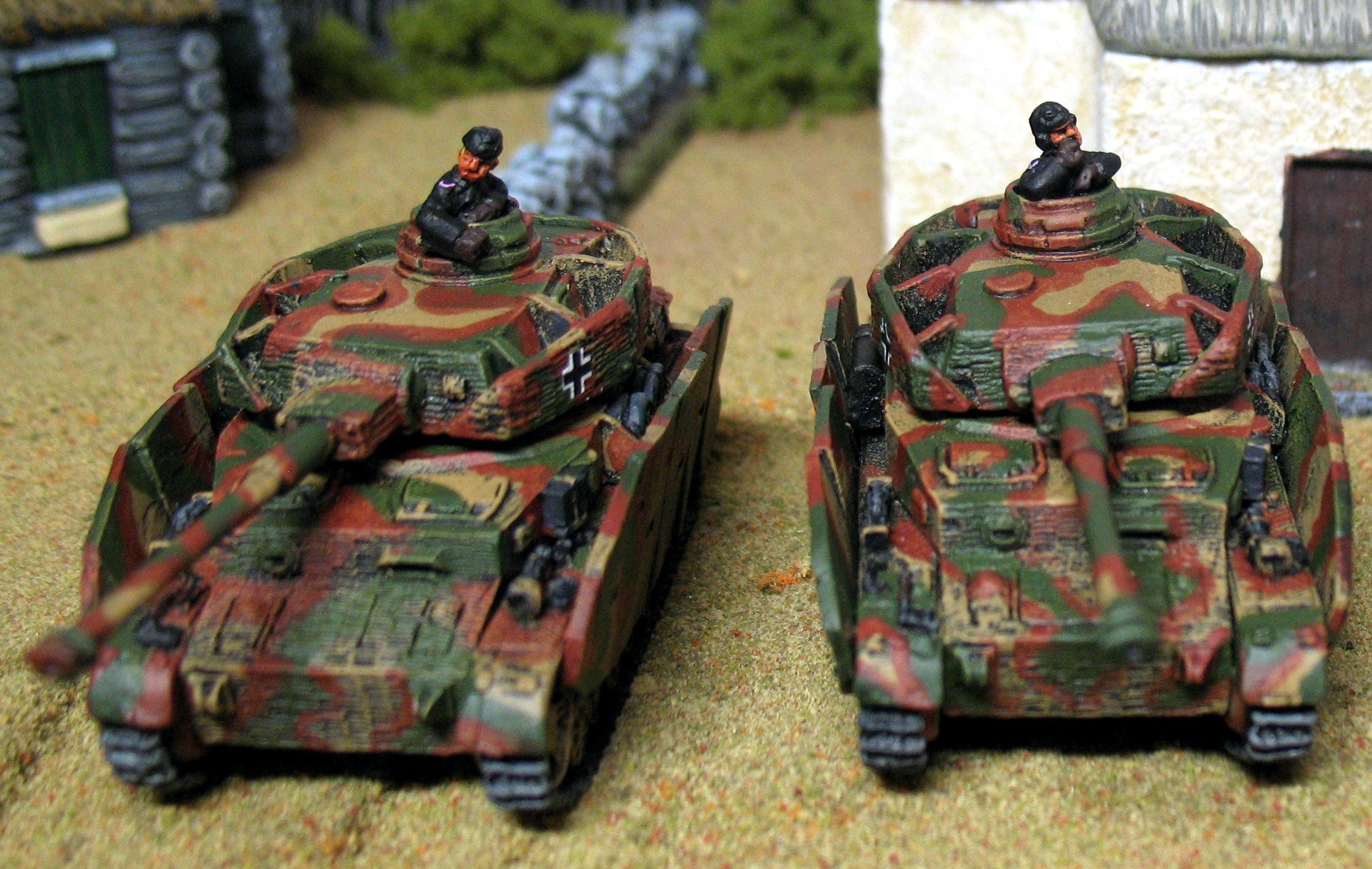 Flames Of War, Germans, Panzer, Pz Iii, Pz Iv, Tank, World War 2 - PZ IV G, German panzers ...